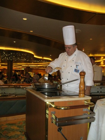 Princess Cruise Line - Caribbean Princess - Chef's Table Dining