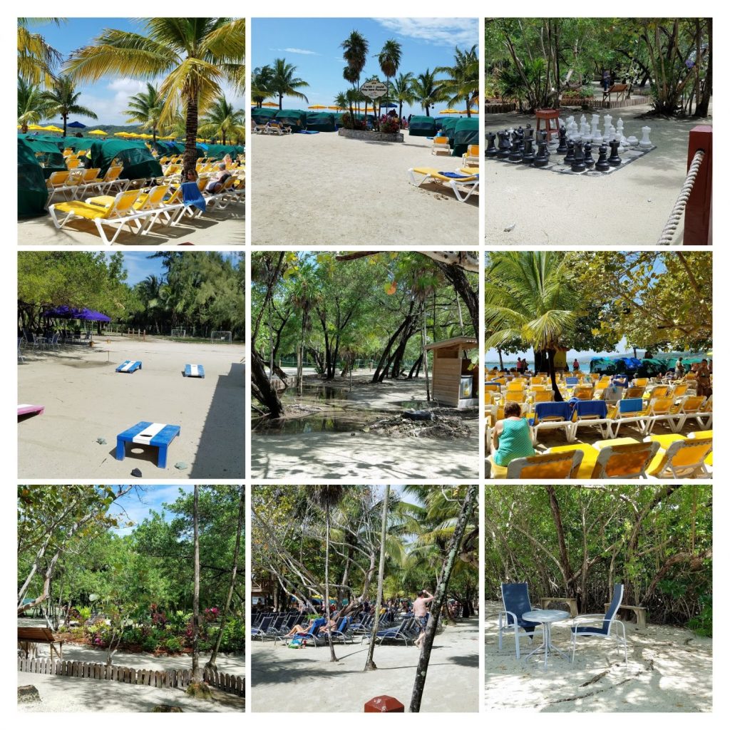 A walk through tour of Mahogany Beach located at Mahogany Bay, Roatan.
